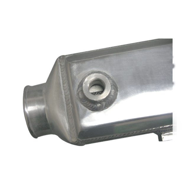 Universal Liquid/Water to Air Intercooler 3.5"X4"X14",Two 2.5" Air ...