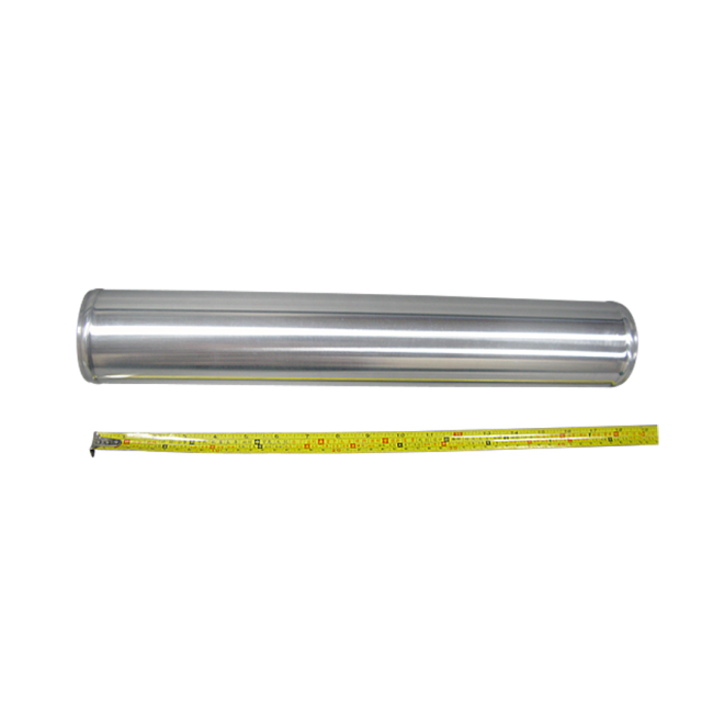 2pcs 2.5" Inch OD Straight Universal Aluminum Intercooler Intake Pipe Tube