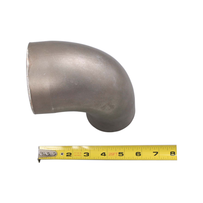 4"-3" O.D. Cast 304 Stainless Steel 90 Degree Reducer Elbow Pipe Tube