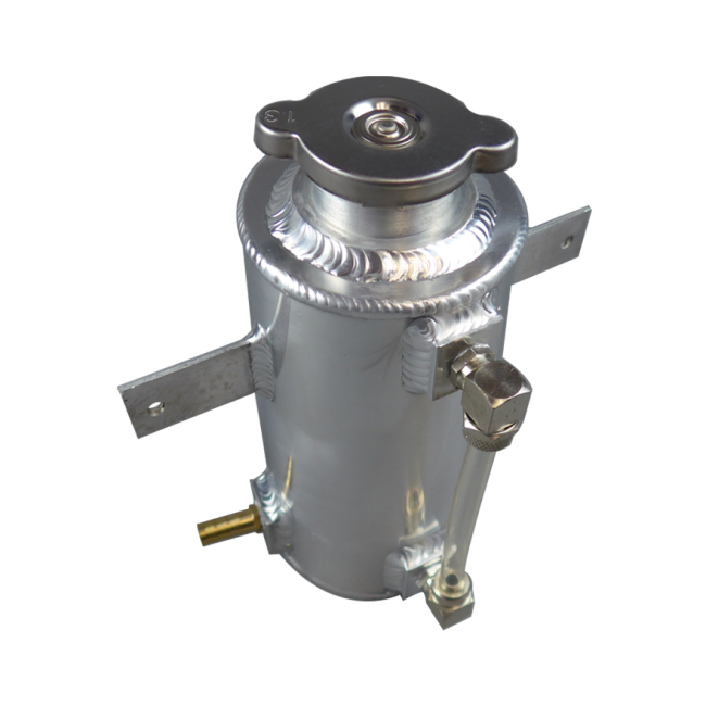 Universal Aluminum Coolant Overflow Reservoir Tank Radiator For Subaru ...