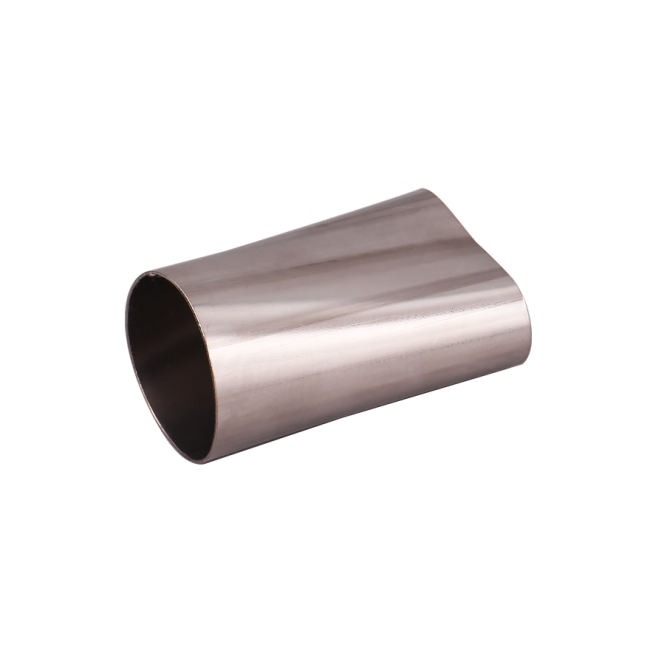 2.5" Round Oval 304 Stainless Steel Adapter Coverter Pipe Tube 16 Gauge