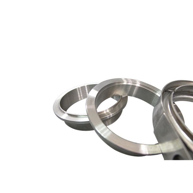 2.5" Self Aligning V-Band Clamp Flange Male/Female Kit Turbo Exhaust ...