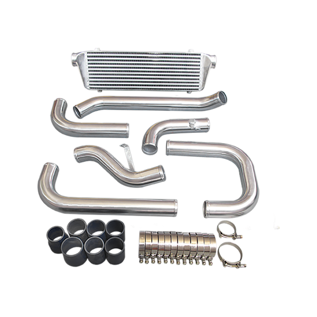Front Mount Intercooler Piping Pipe Tube Kit For 88-00 Civic Integra D ...