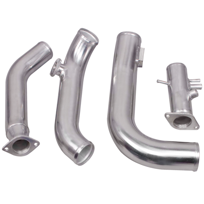 Intercooler Charge Pipe Tube BOV Turbo Intake CAI Kit For 2015-2021 WRX ...