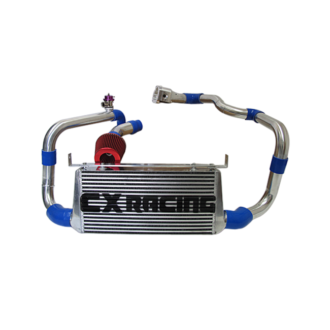 Front Mount Intercooler Pipe Tube Kit For 86-91 Mazda RX7 RX-7 FC FC3S