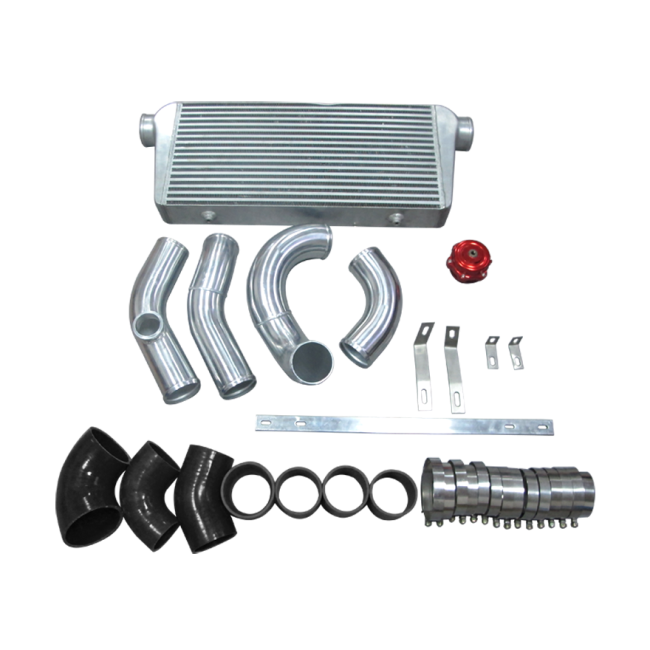Front Mount Intercooler Piping Pipe Tube Kit 50mm BOV for S13 S14 240SX ...