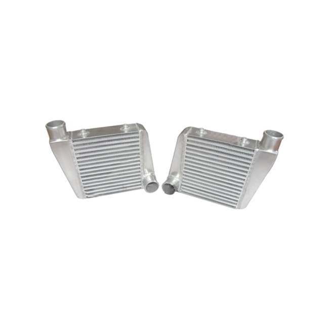 Twin Turbo Aluminum Intercooler For Chevelle Malibu El Camino Impala ...