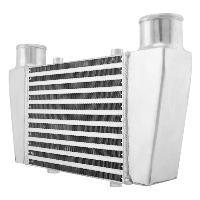 Universal Front V-Mount Aluminum Intercooler 15.25"x9.5"x3" 2.5" Inlet ...