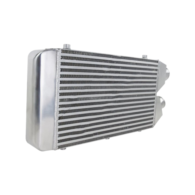 FRONT MOUNT Aluminum Intercooler 25.5x11.25x3 same side For Optima Nissan