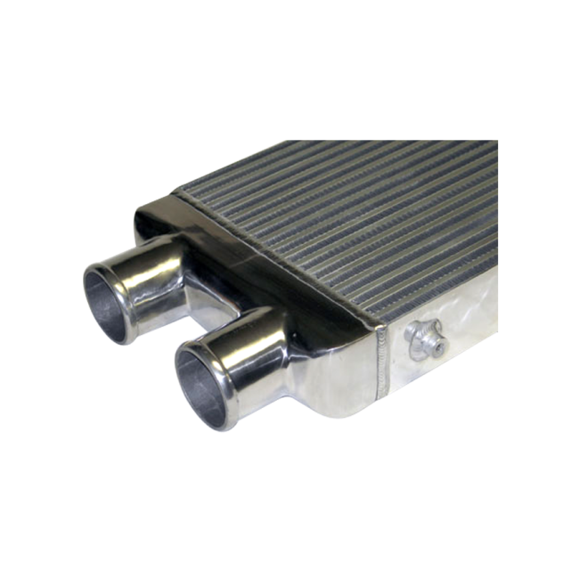 Universal 3" Thick TWin Turbo Aluminum Intercooler 31"x12"x3" For Ford ...