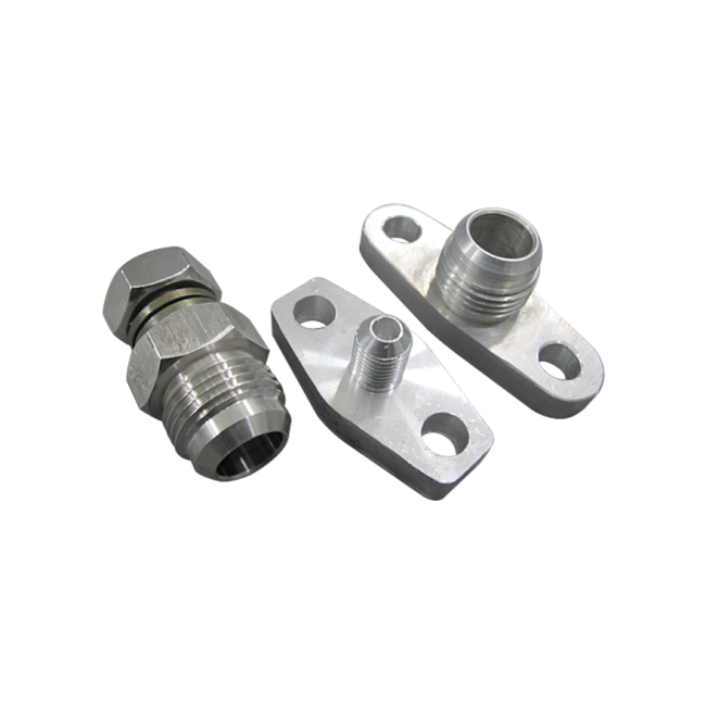 Universal Turbo Oil Line Kit Feed + Return Drain 4AN 10AN For T4 T04B ...