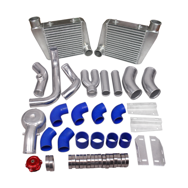Twin Turbo Header Intercooler Kit For 64-67 Chevelle BBC Big Block 396 ...