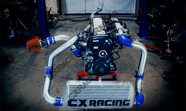 3" Turbo Intake Kit For 1JZGTE VVTI 1JZ 1JZ-GTE Motor Stock Turbo S13 ...