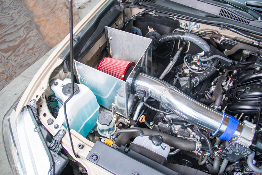 Cold Air Intake Kit For 2016+ Toyota Tacoma 2GR-FKS V6 3.5" Pipe