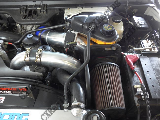 4" Aluminum Turbo Cold Air Intake Pipe for 03-07 Ford 6.0 Powerstroke