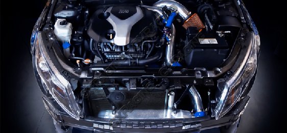 3.5" Turbo Intake Pipe + Filter Kit For 2010-2015 Kia Optima 2.0T