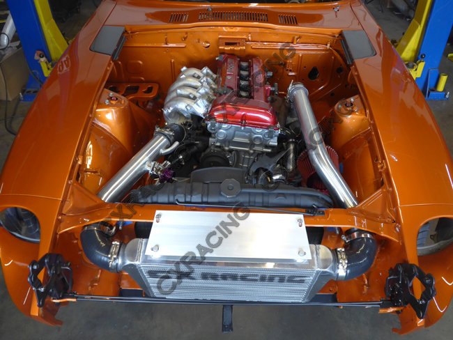 2.5" Aluminum Air Intake Elbow Pipe For S13 SR20DET Stock Turbo SR20