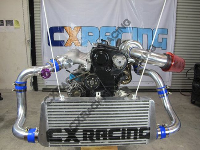 4" Turbo Intake pipe Filter For 240SX S13 S14 RB20/25DET Top Mount Turbo RB