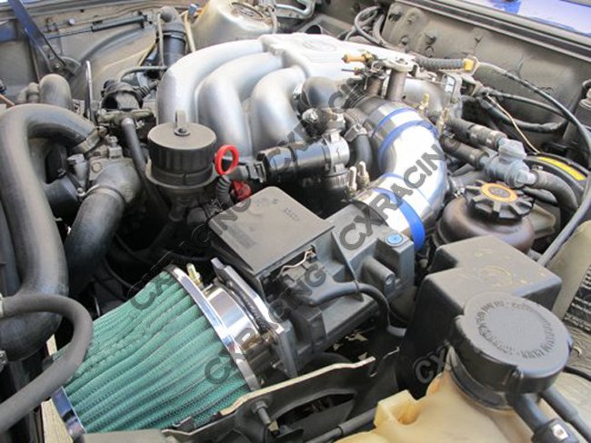 Cold Air Intake pipe kit + MAF Flange + Filter BMW E30 325E