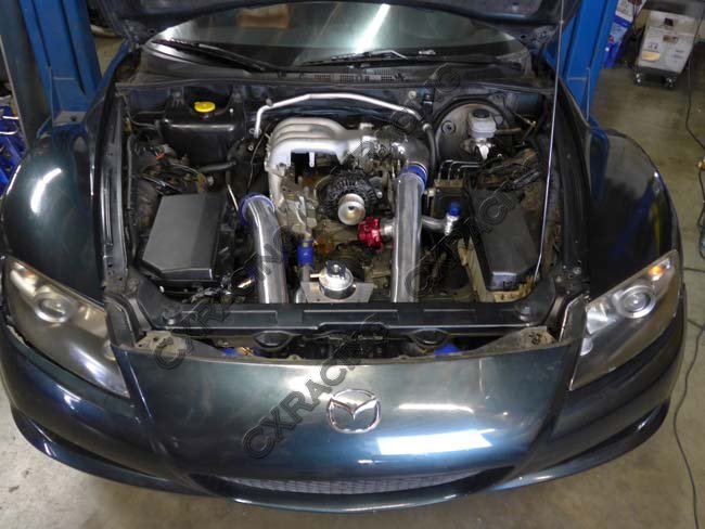 13B Turbo Engine Mount Manifold Downpipe For RX8 RX-8 Swap RX7 FD REW