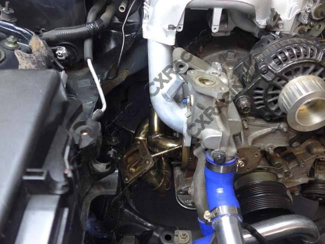 13B Turbo Engine Mount Manifold Downpipe For RX8 RX-8 Swap RX7 FD REW