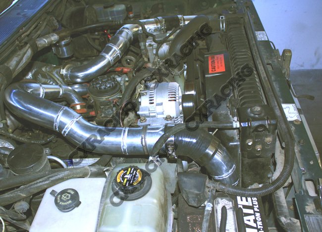 Front Mount Intercooler Pipe Tube Kit For 94 1/2 - 97 Ford F250 F350 ...