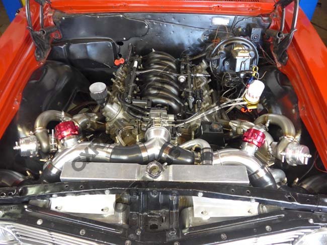 Intercooler Piping Pipe Tube BOV Kit For Chevrolet Chevelle LS1 63 65 ...