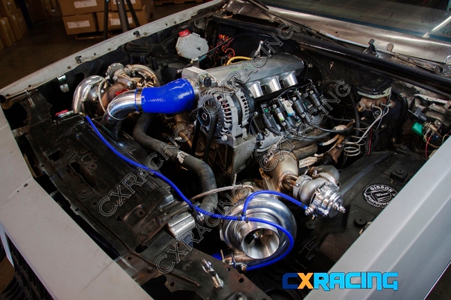 Twin Turbo Intercooler Piping Pipe Tube Kit For G-Body LS1 LS Motor ...