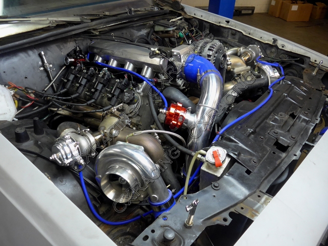 Twin Turbo Intercooler Piping Pipe Tube Kit For G-Body LS1 LS Motor ...