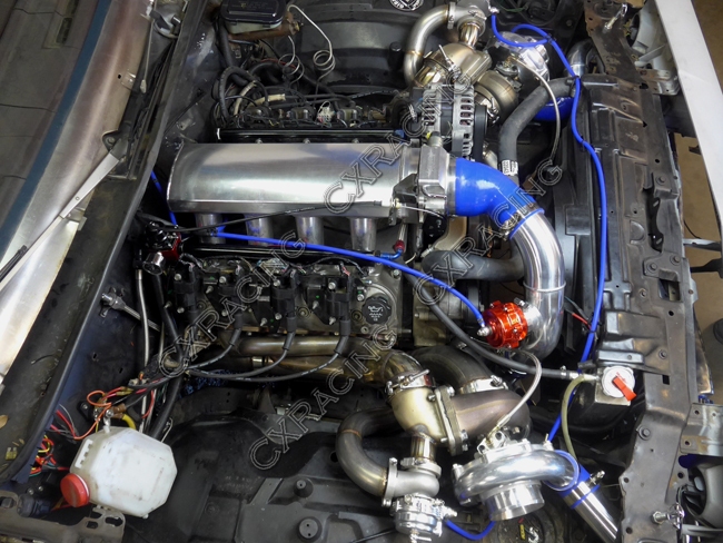 Twin Turbo Intercooler Piping Pipe Tube Kit For G-Body LS1 LS Motor ...