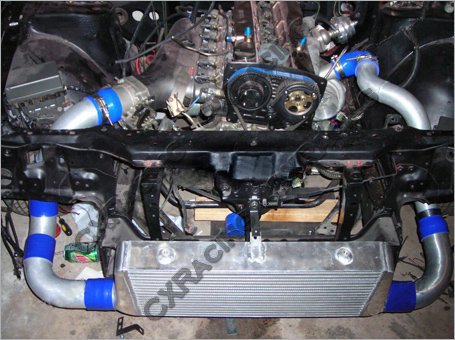 Turbo Front Mount Intercooler Piping Pipe Tube Kit For Silvia Skyline ...