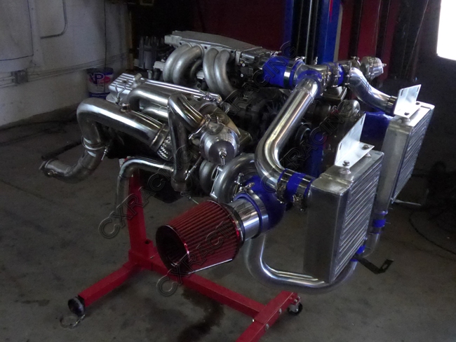 Intercooler Piping Pipe Tube BOV Kit For Chevelle Nova Malibu Impala ...