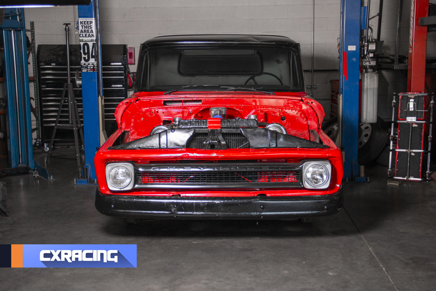 Twin Turbo Aluminum Intercooler Mounting Bracket For 60-66 Chevy C10 ...