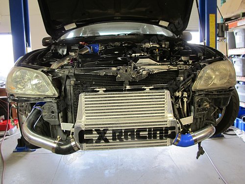 Front Mount Aluminum Intercooler + Brackets For 98-05 Lexus IS300 2JZGE ...