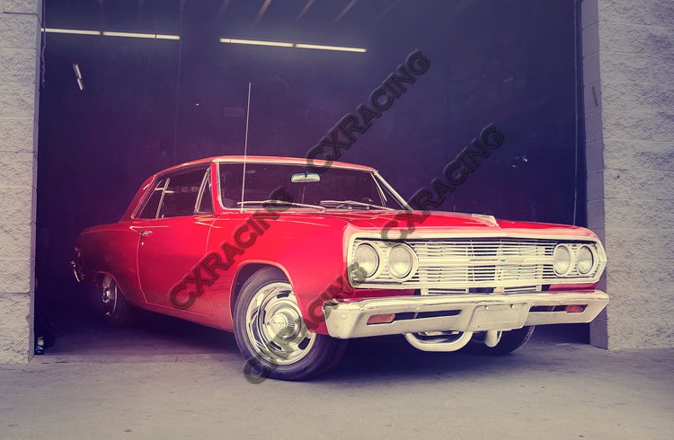 Twin Turbo Aluminum Intercooler For Chevelle Malibu El Camino Impala ...