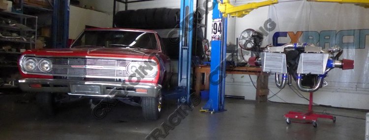 Twin Turbo Aluminum Intercooler For Chevelle Malibu El Camino Impala ...