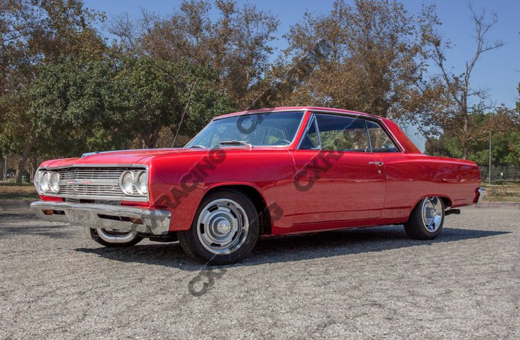 Twin Turbo Aluminum Intercooler For Chevelle Malibu El Camino Impala ...