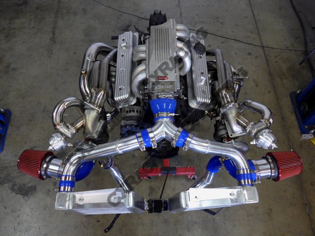 Twin Turbo Aluminum Intercooler For Chevelle Malibu El Camino Impala ...