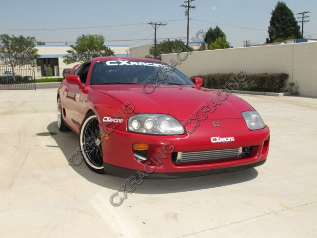 31x12x4 Universal FMIC Turbo Aluminum Intercooler For Camaro Mustang ...