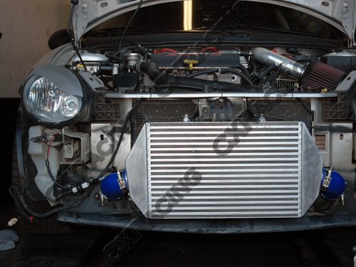 3.5" Core Aluminum Intercooler 17"x12.5"x3.5" For Neon SRT4 SRT-4