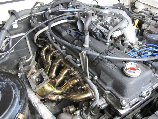 Turbo Manifold For Toyota Land Cruiser J80 1FZFE 1FZ-FE 1FZ T4 50mm WG