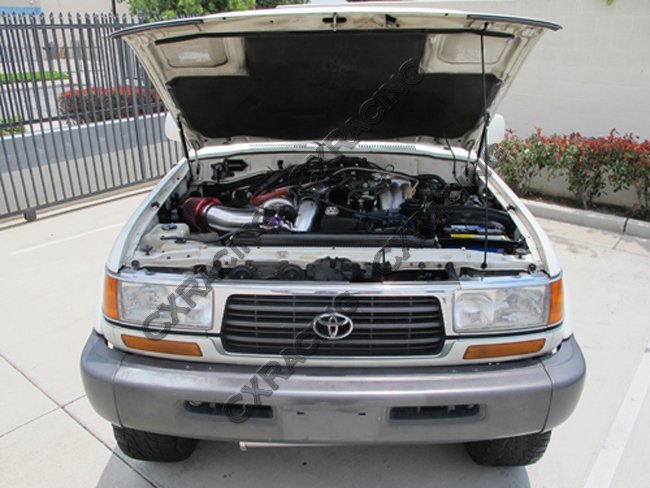 Turbo Manifold For Toyota Land Cruiser J80 1FZFE 1FZ-FE 1FZ T4 50mm WG