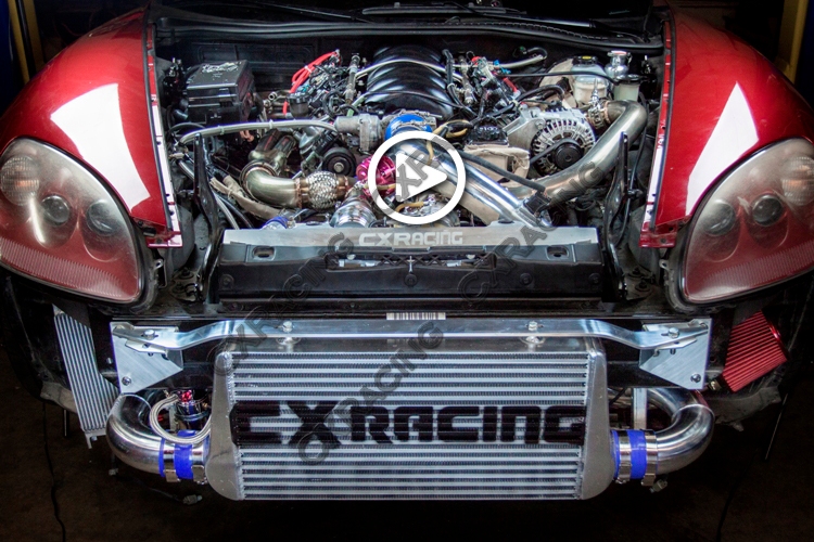 Turbo Manifold Header Kit For 05-13 Chevrolet Corvette C6 LS LS3 NA-T