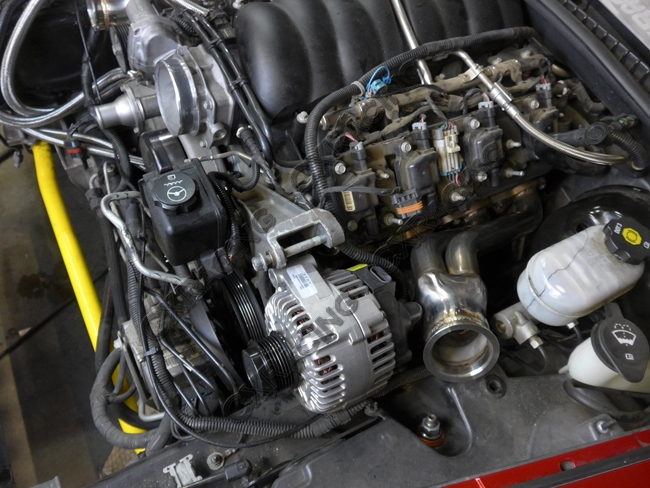 Turbo Manifold Header Kit For 05-13 Chevrolet Corvette C6 LS LS3 NA-T