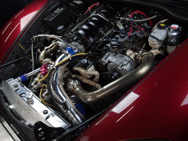 Turbo Manifold Header Kit For 05-13 Chevrolet Corvette C6 LS LS3 NA-T