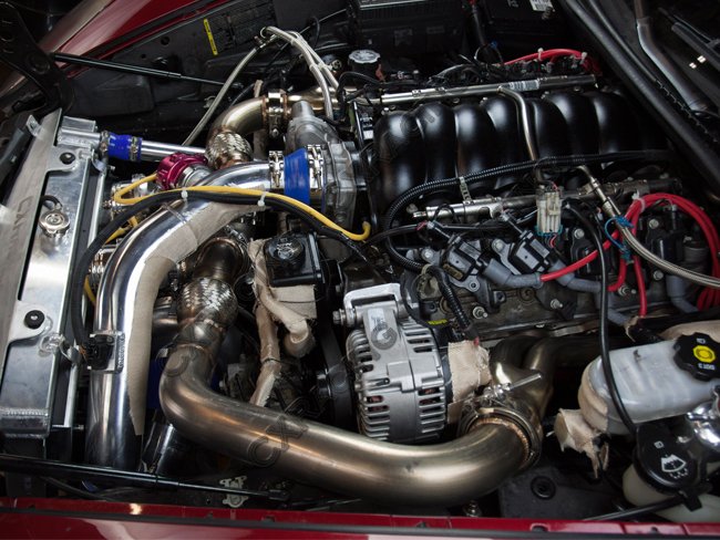 Turbo Manifold Header Kit For 05-13 Chevrolet Corvette C6 LS LS3 NA-T