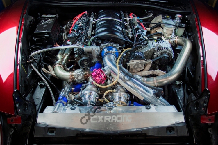 Turbo Manifold Header For 05-13 Chevrolet Corvette C6 LS LS3 NA-T