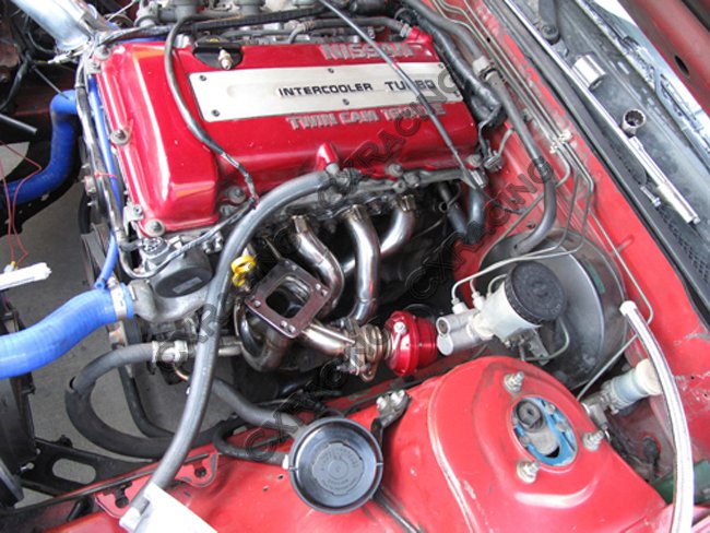 11 Gauge Thick T3 T4 Turbo Top Mount Manifold For 240SX S13 S14 SR20DET