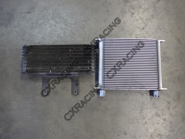 Trans Oil Cooler For 04-06 GM Chevrolet Silverado 1500HD/2500HD 6.6L ...