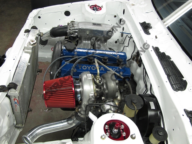 Aluminum Coolant Radiator For 84-87 Toyota Corolla AE86 Body GTS /SR5 ...